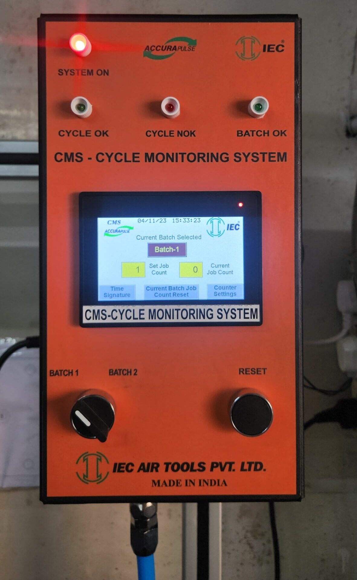 Cycle Monitoring System – CMS - IEC AirTools